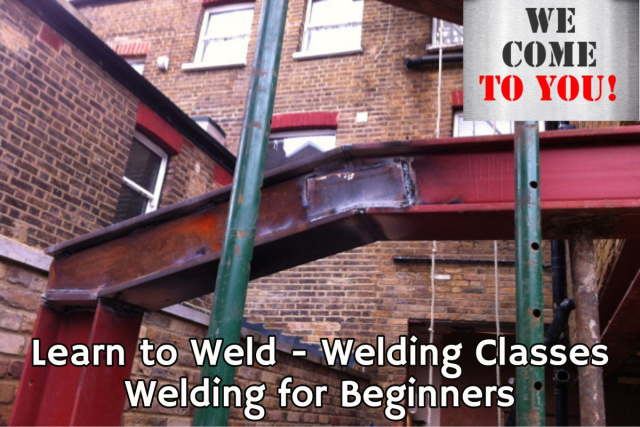 One-on-One welding courses at your premises. Learn to Weld.